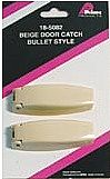 RV Compartment Door Bullet Style Catch Beige 1 pair