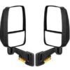 Ramco Mirror Set 9000 Series Black w/ Turn Signal, RAMCO 9000CCT