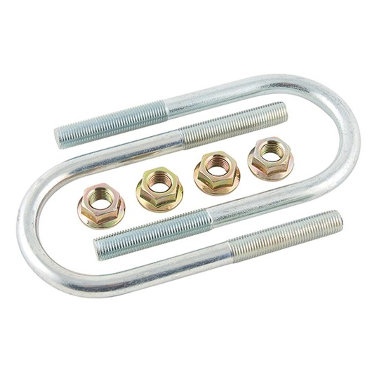 Leaf Spring Axle U-Bolt Kit; 5.10 inch; AP Products 014-122073-2